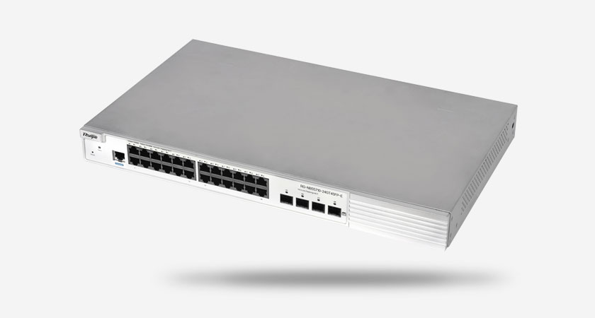 【安全多业务高性能交换机】RG-NBS5710-24GT4SFP-E安全多业务高性能交换机-千兆交换机-锐捷睿易